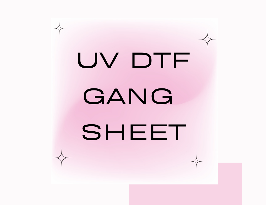 UV DTF Gang Sheet Design Services – DF Creative Studio